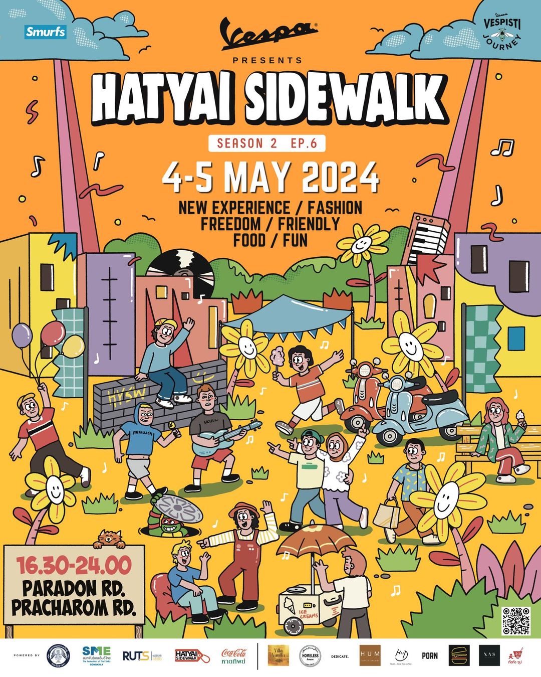 “HATYAI SIDEWALK” SEASON 2 EP.6 งานชิลล์ที่ผู้คนพกพาแต่รอยยิ้ม :)))